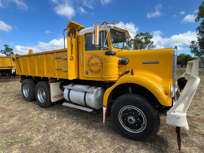 Lot 5 - Kenworth Model S2, tipper truck, Dalby truck from new, Model ...