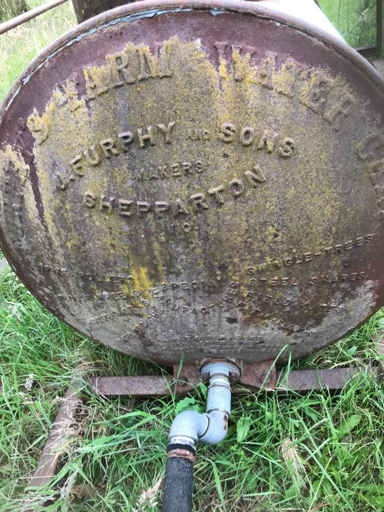 Lot 417 - Furphy tank | AuctionsPlus