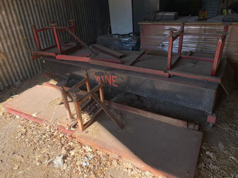 Lot 409 - Vane Dyno disc rake Retarded included unit & ramps | AuctionsPlus