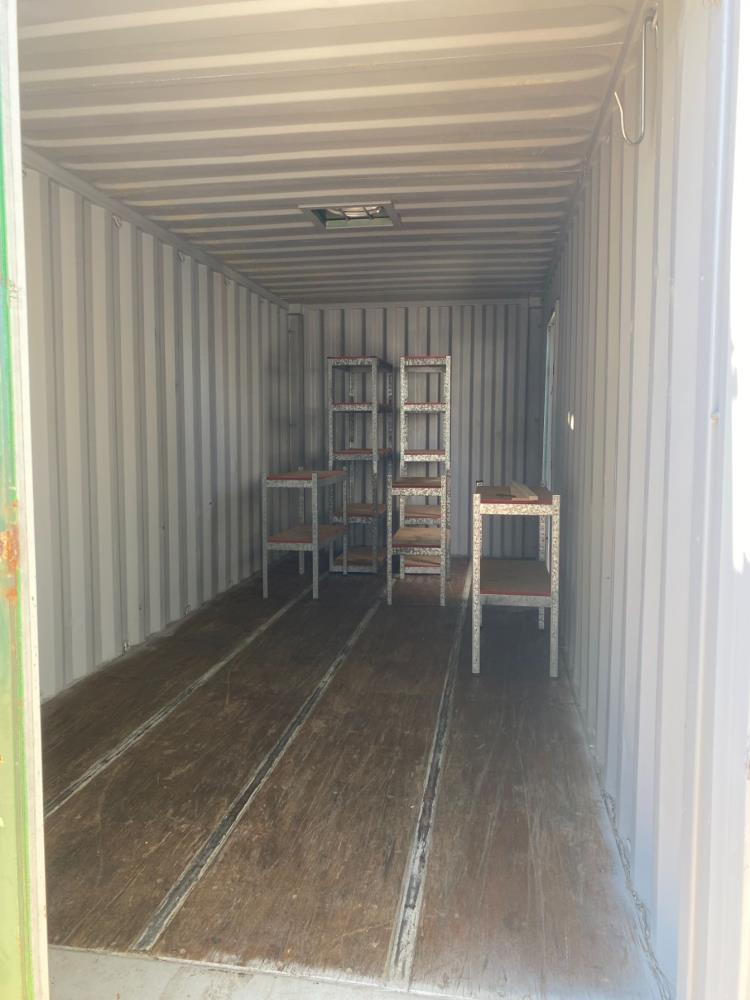 Lot 628 - 20ft Shipping container | AuctionsPlus