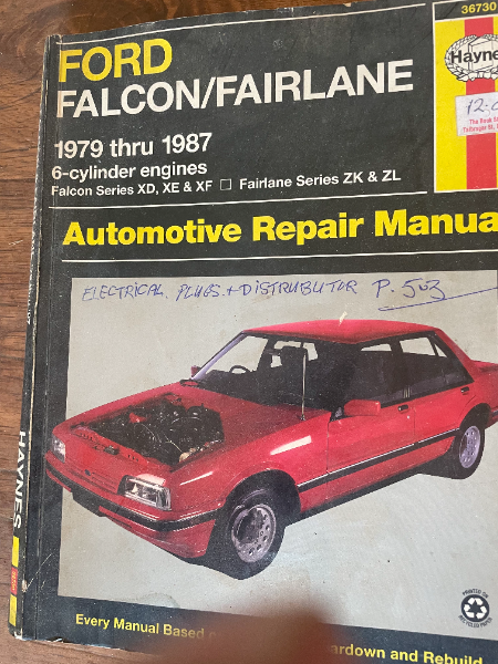 Lot 111 - Ford Falcon/Fairlane repair manual | AuctionsPlus