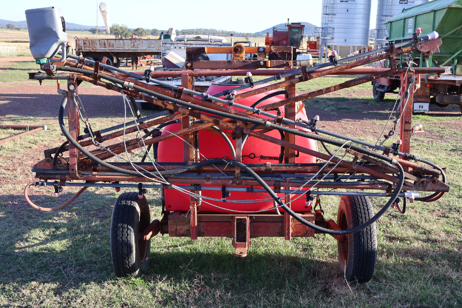 Lot 15 - Homemade Boom Spray Unit | AuctionsPlus