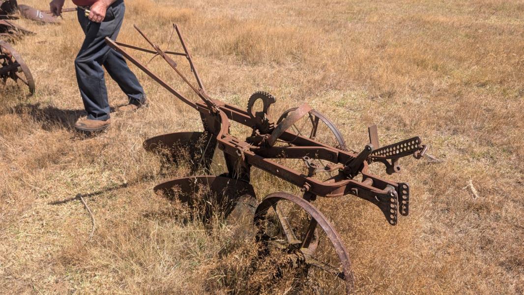 Lot 96 - National 2 Furrow Trailing Plough | AuctionsPlus