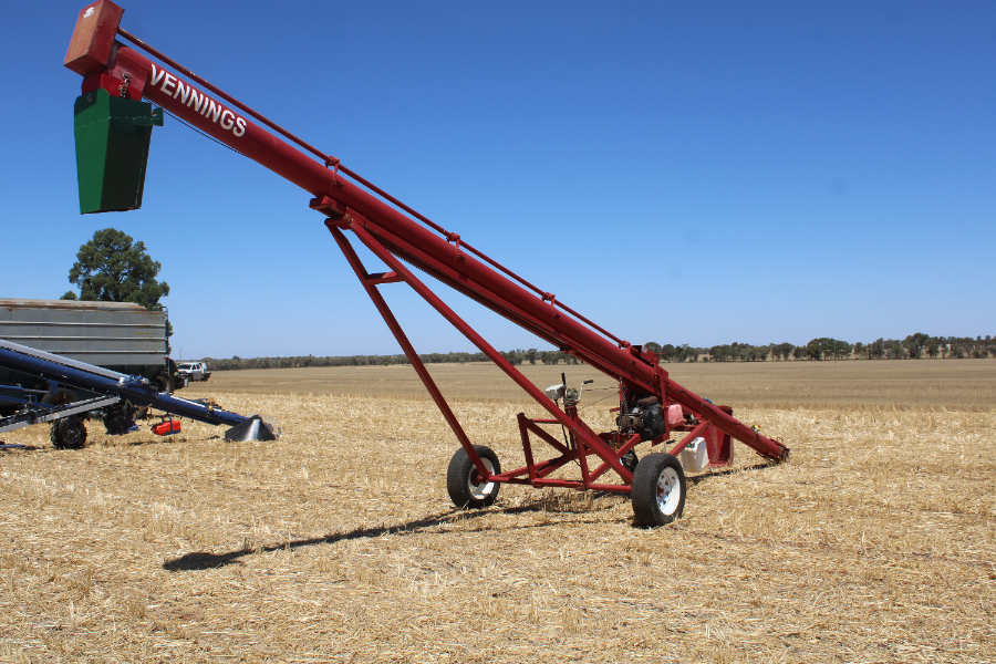 Lot 158 - Vennings augur 35' x 9' | AuctionsPlus