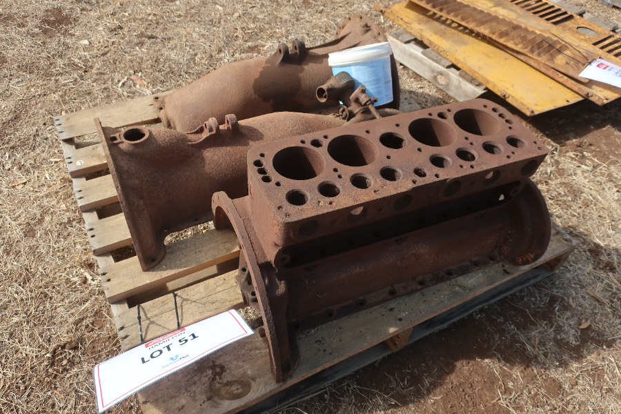 Lot 51 - Pallet of early F model Fordson parts | AuctionsPlus