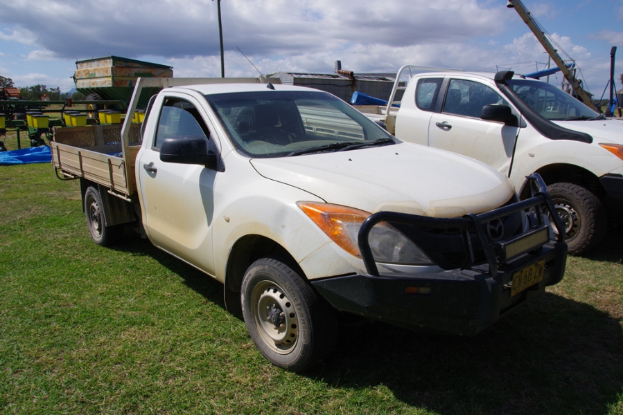 Lot 222 - 2013 Mazda BT50 2WD ute (hyd tail gate, rego CN68ZW ...