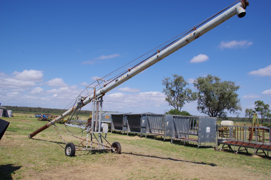 Lot 248 - Mitze 45'x9 inch auger with Kohler motor | AuctionsPlus