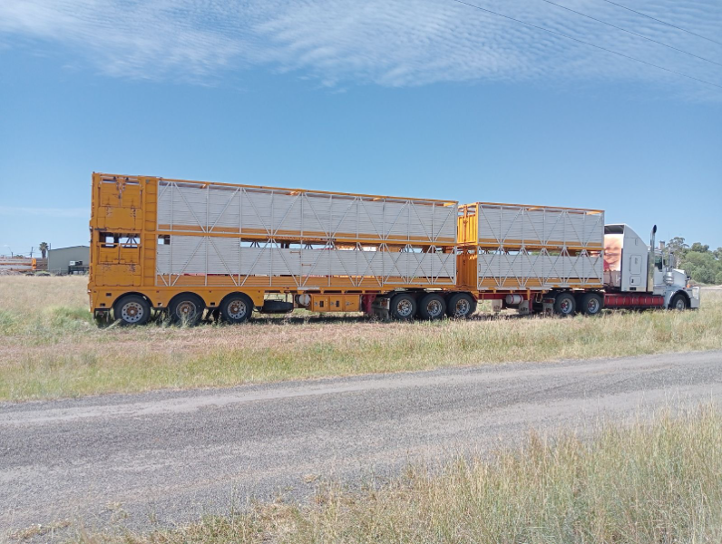 Lot 14 - 2014 Truck Art B Double trailers | AuctionsPlus