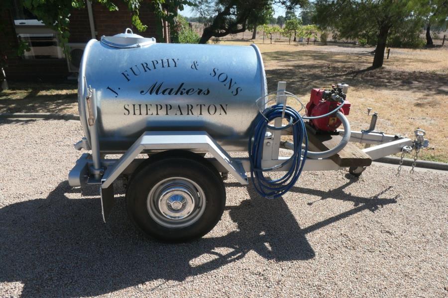 Lot 4 - Furphy Water Cart | AuctionsPlus