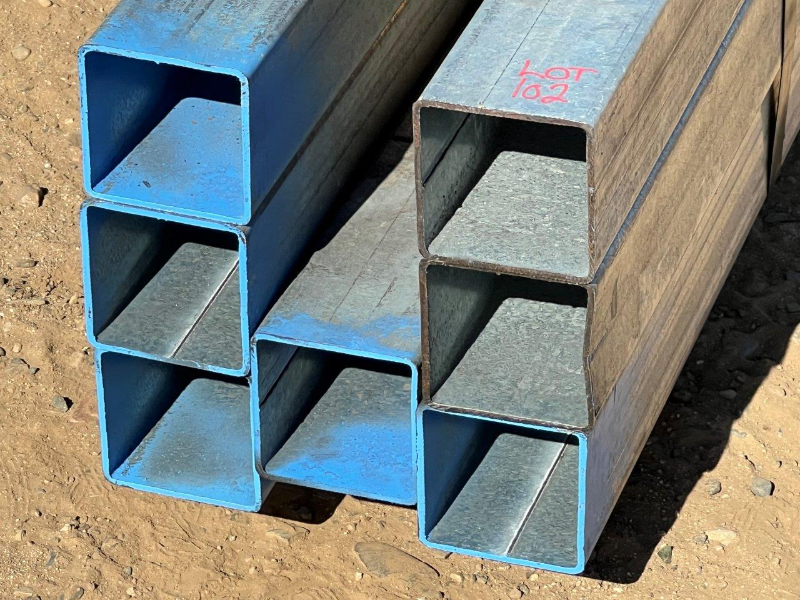 Lot 102 - 7 X LENGTHS OF 100 X 100 RHS | AuctionsPlus