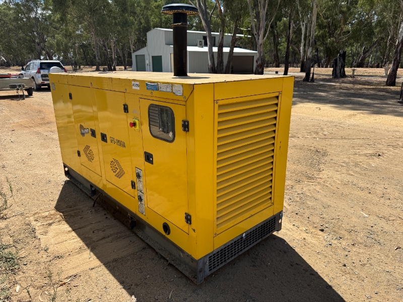 Lot 48 - Agrison 100Kva Diesel Generator | AuctionsPlus
