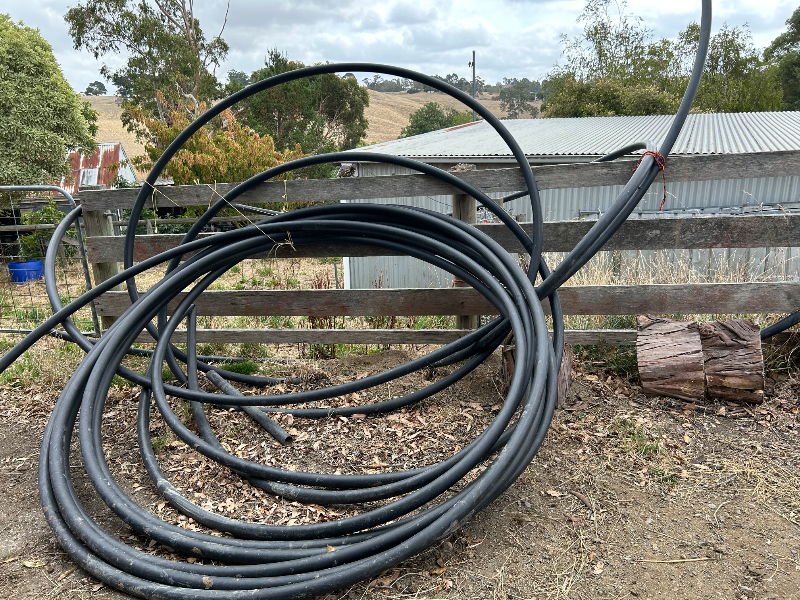 Lot 25 - 2’’ Rural Poly pipe | AuctionsPlus