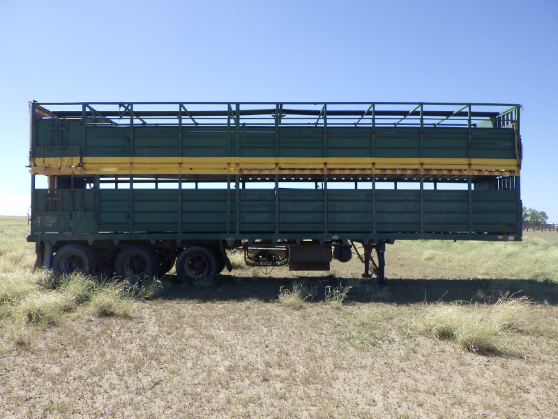 BRAZIER TRAILERS DOUBLE DECK STOCK CRATE | AuctionsPlus