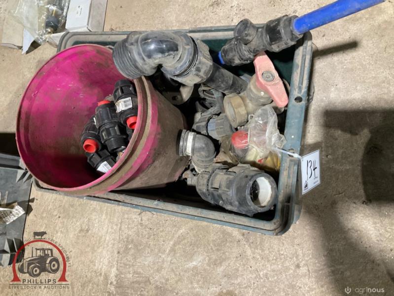 Lot 134 - Tub Of Poly Fittings | AuctionsPlus