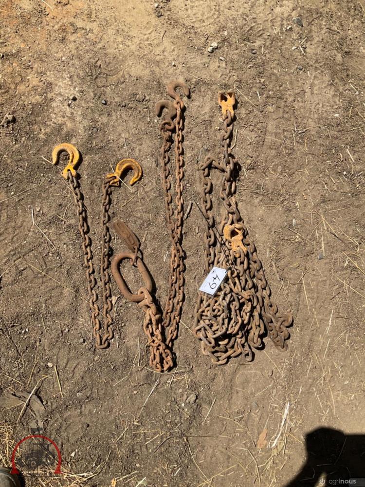 Lot 49 - Lifting/Tow Chains | AuctionsPlus