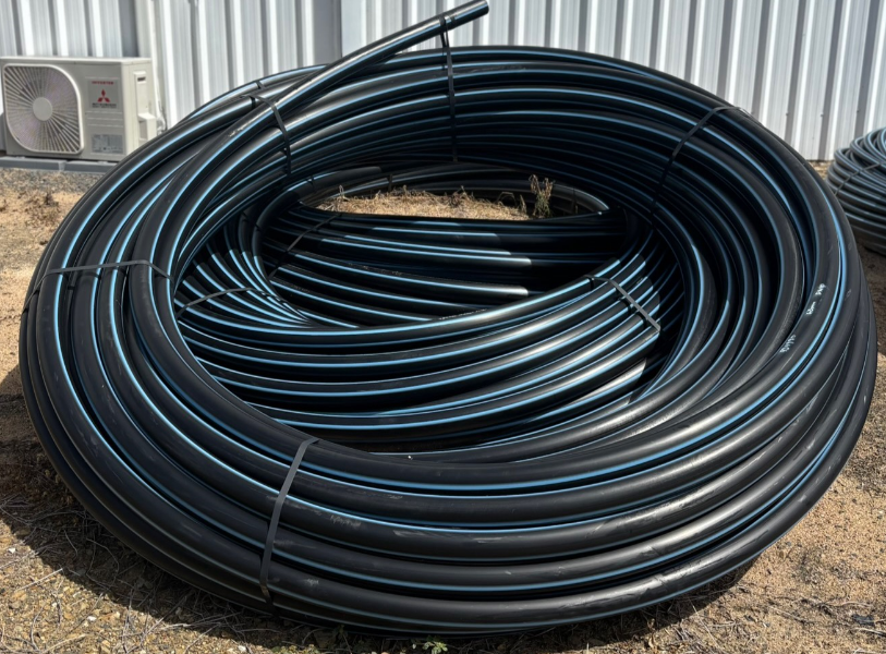 Lot 77 - PIPE POLY PE100 SDR21 PN10 63MMX200M VIPER 1 roll | AuctionsPlus