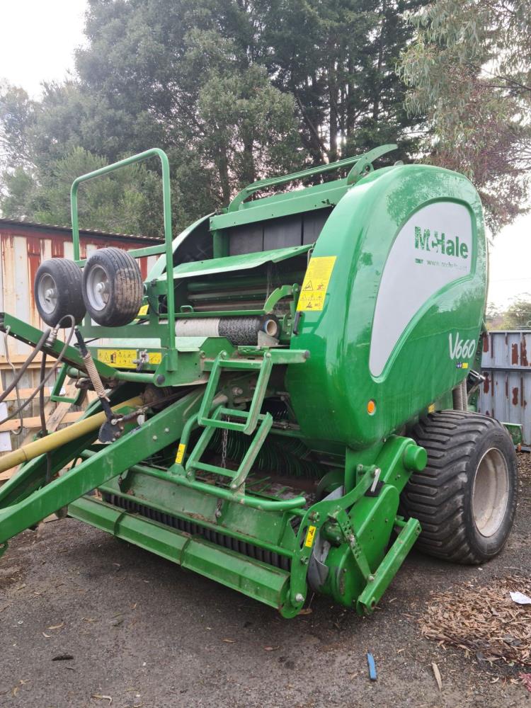 Lot 30 - McHale V660 Round Baler | AuctionsPlus