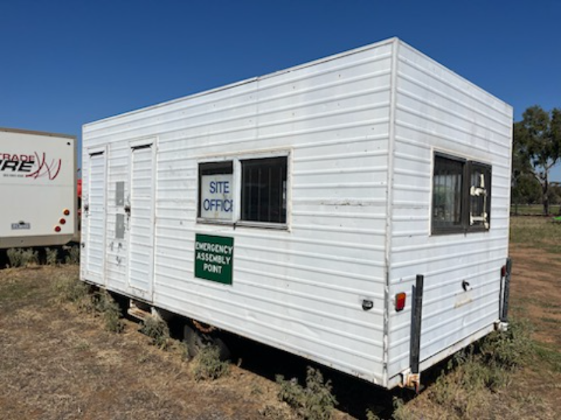 Lot 23 - SITE OFFICE CRIB | AuctionsPlus