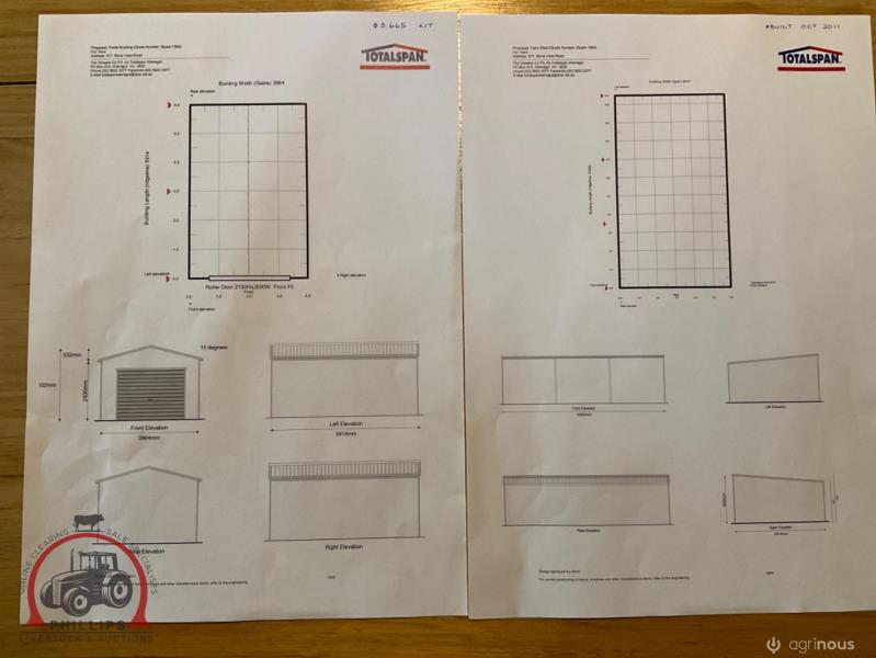 Lot 84 - TOTAL SPAN 6m x 4 m SHED | AuctionsPlus