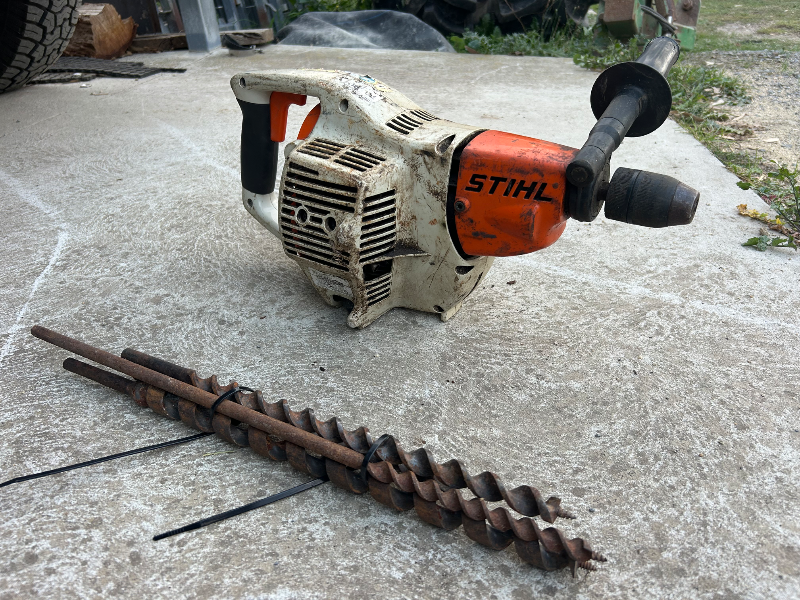 Lot 92 - Stihl BT 45 Petrol Drill | AuctionsPlus