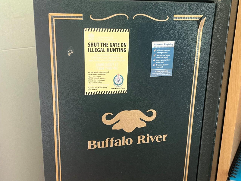 Lot 57 - BUFFALO GUN SAFE | AuctionsPlus