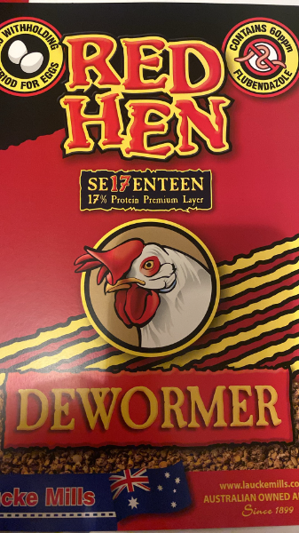 Lot 50 - 2 Bags of Laucke Red Hen 17 Premium Layer with Dewormer ...