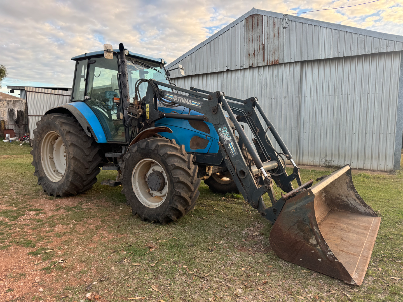 Lot 60 - Landini Vision 100 Tractor + Attachments | AuctionsPlus