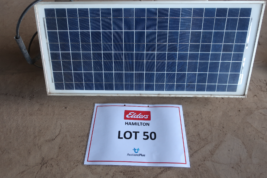 Lot 50 - Projecta Solar Panel 10 AMP Solar Charge | AuctionsPlus