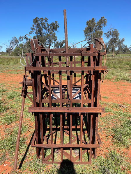 Lot 135 - WOOL PRESS | AuctionsPlus