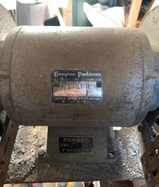 Lot 25 - FORBES BENCH GRINDER | AuctionsPlus