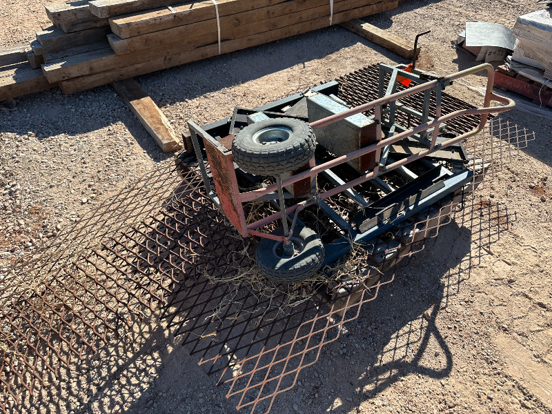Lot 127 - Ute Sides, Trolley, Off Cut Mesh | AuctionsPlus