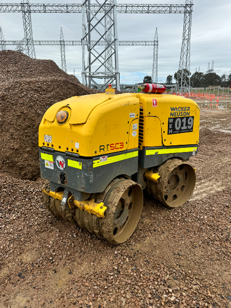 Lot 14 - Wacker Neuson Remote Control Trench Roller | AuctionsPlus
