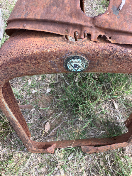 Lot 50 - Dodge Bros Radiator Surround with Badge. Willey's Overland ...
