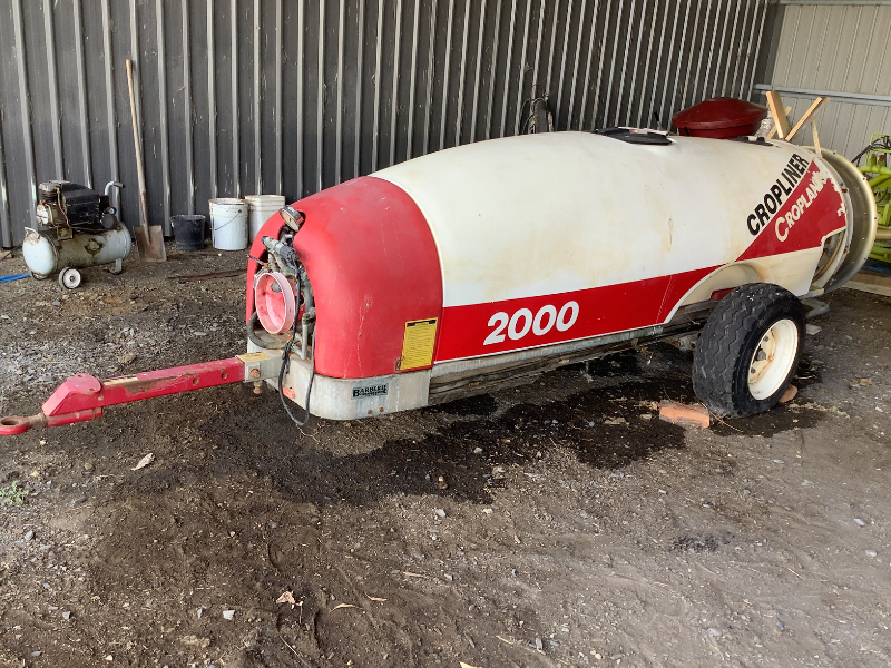 Croplands 2000lt Cropliner Orchard Mist Sprayer | AuctionsPlus