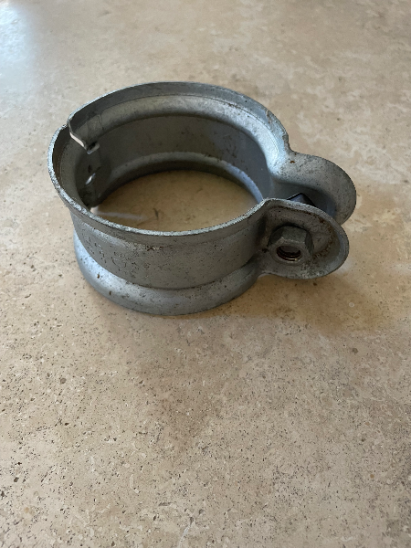 Lot 101 - 25 X Downee T65 Galvanised Steel Clamp | AuctionsPlus