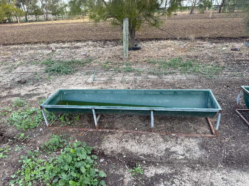 Lot 72 - 2400mm Polymaster Grain Trough | AuctionsPlus