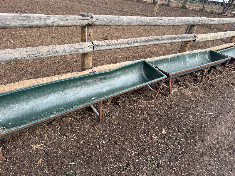 Lot 81 - 2 x 2400mm Polymaster Grain Trough | AuctionsPlus