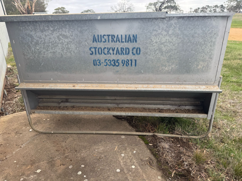 Lot 302 - Australian Stockyard Co Sheep Feeder | AuctionsPlus