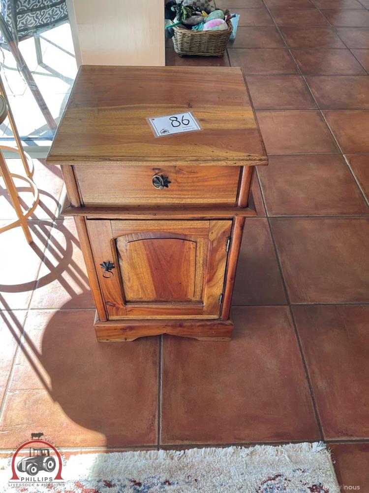 Lot 86 - Solid Wooden Cabinet/Side Table | AuctionsPlus