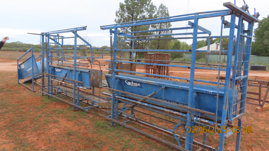 Lot 15 - Cyclone Sheep Race Handler | AuctionsPlus