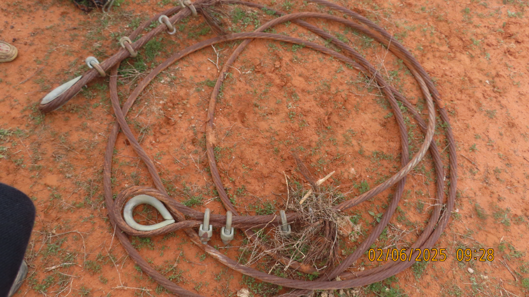 Lot 50 - Wire Tow Rope | AuctionsPlus