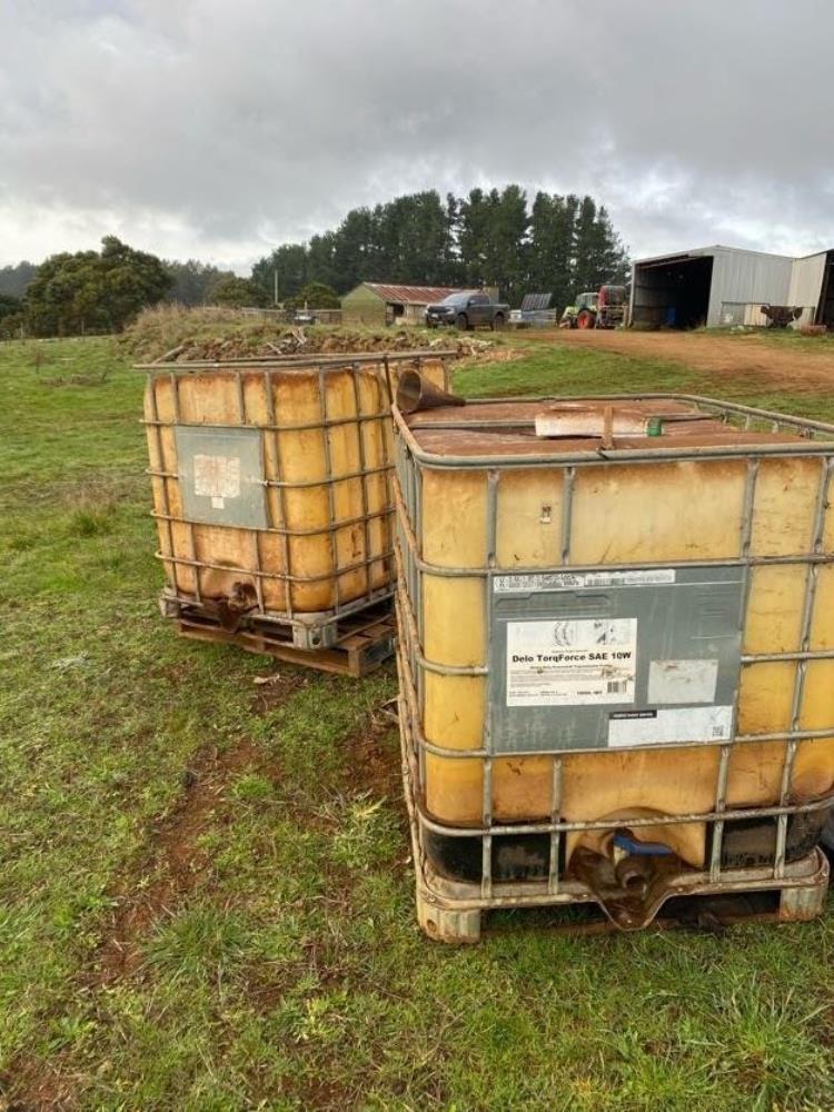Lot 80 - 1000L IBC Pods - 2x | AuctionsPlus