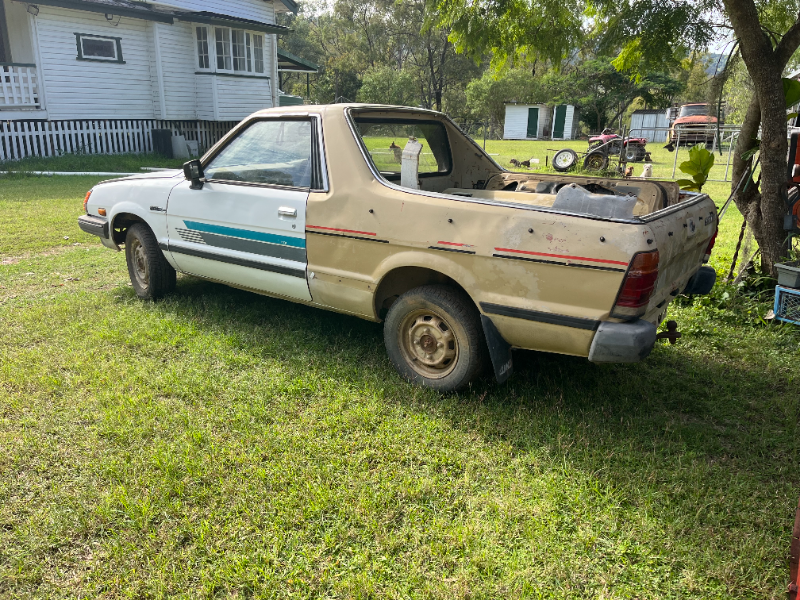 Lot 19 - Subaru Brumby Ute Project | AuctionsPlus