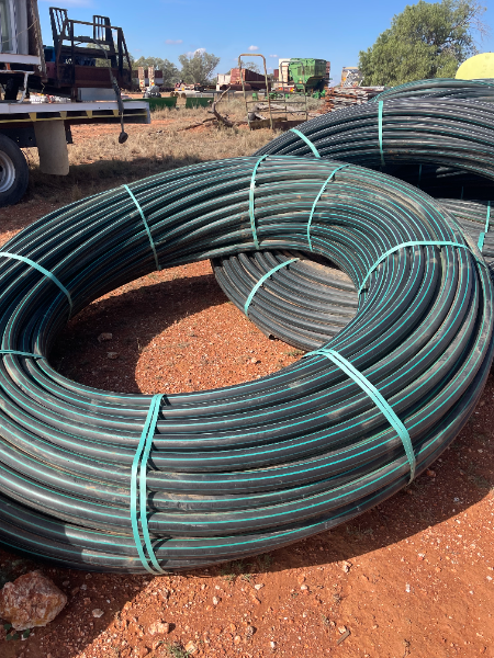 Lot 59 - Poly Pipe Green Line | AuctionsPlus