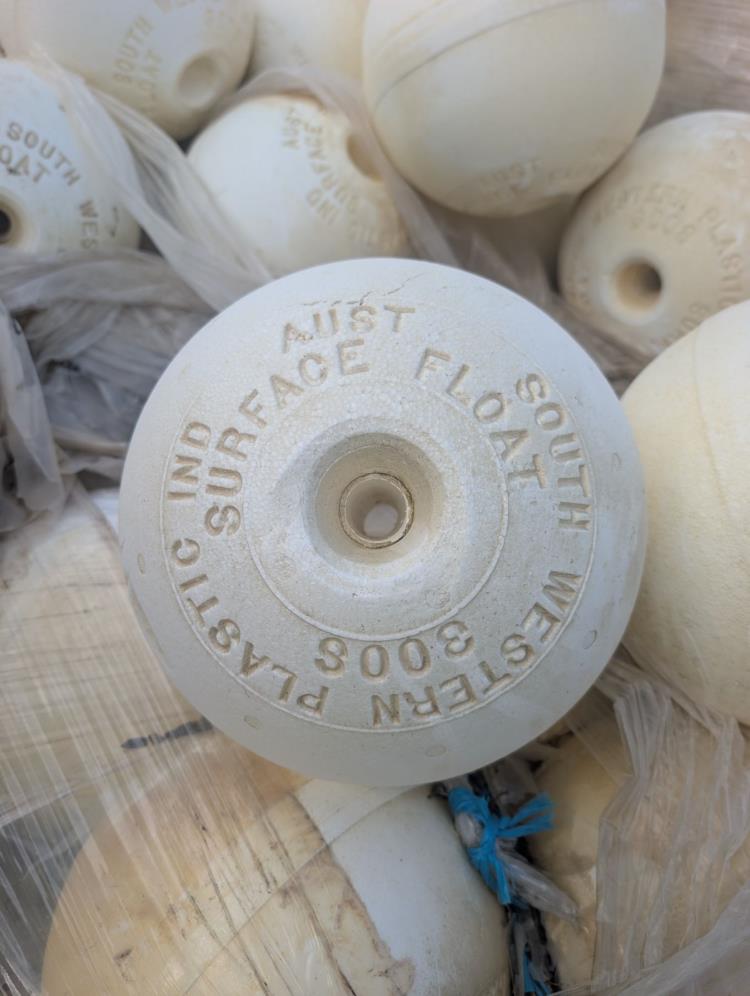 Lot 107 - 10x 300mm Polystyrene Floats | AuctionsPlus