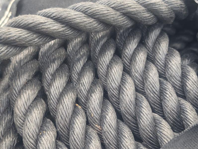 Lot 90 - 2x Duradan PPE Twisted Rope - 28mm x 350m | AuctionsPlus