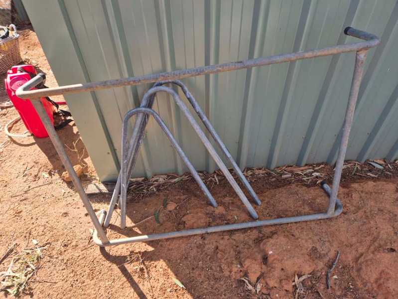 Lot 125 - A-Frame, Dog Bed Frame | AuctionsPlus
