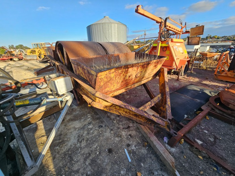 Lot 424 - Steel Drum Trailing Roller - 1530mm Diameter x 1630mm Wide ...