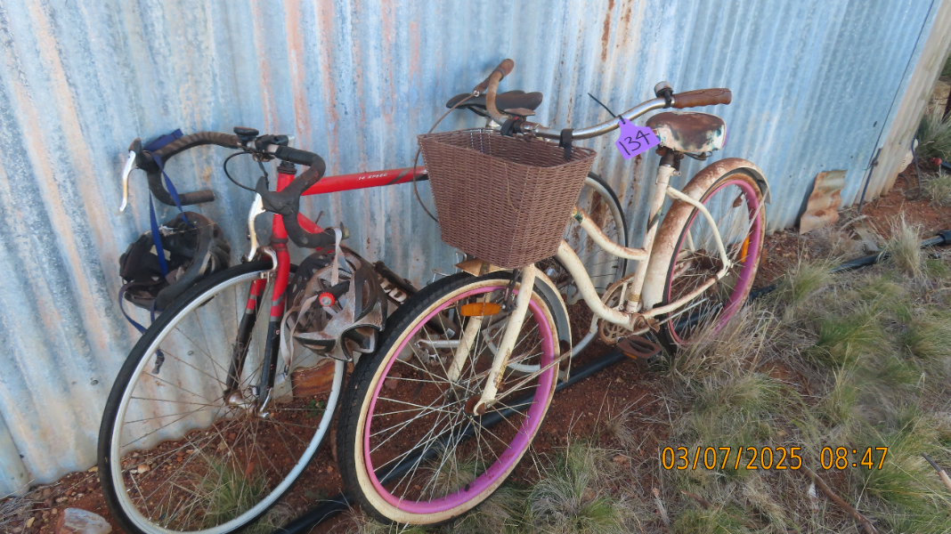 Lot 134 - Push Bikes x2 | AuctionsPlus