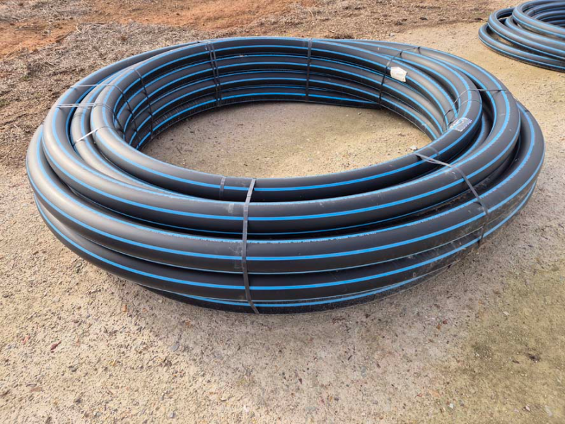 Lot 29 - 100mm Heavy Duty Poly Pipe | AuctionsPlus